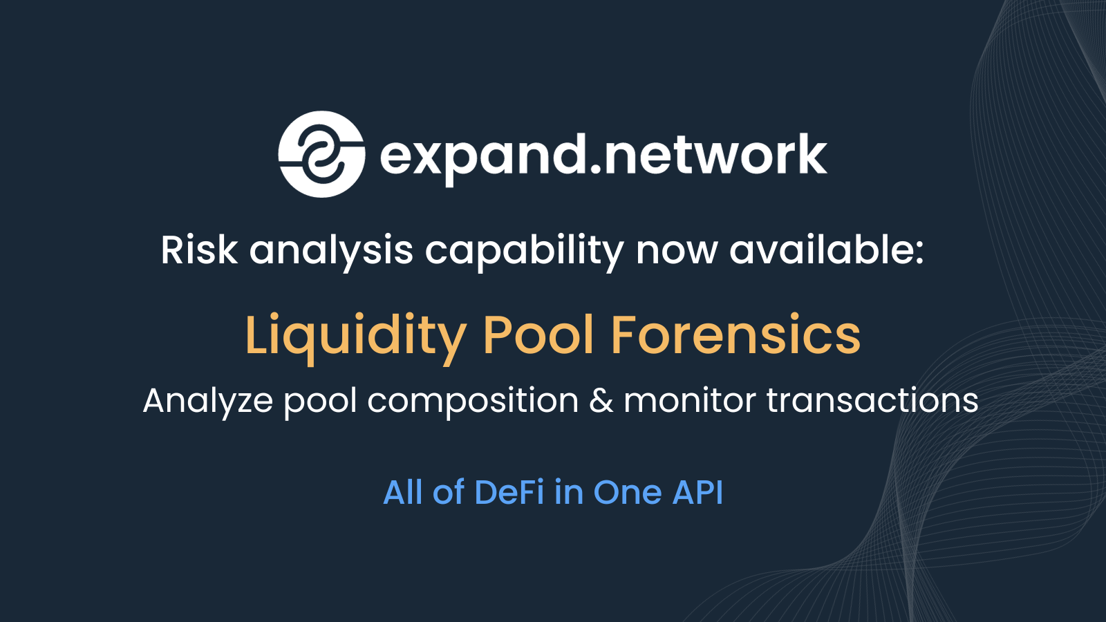 Liquidity Pool Forensics with expand.network: Enhancing Understanding ...